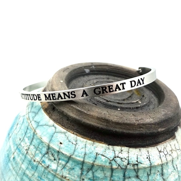 Royal Chain Inc RCI | Jewelry | Rci Attitude Open Slide Bangle Stainless Steel | Poshmark